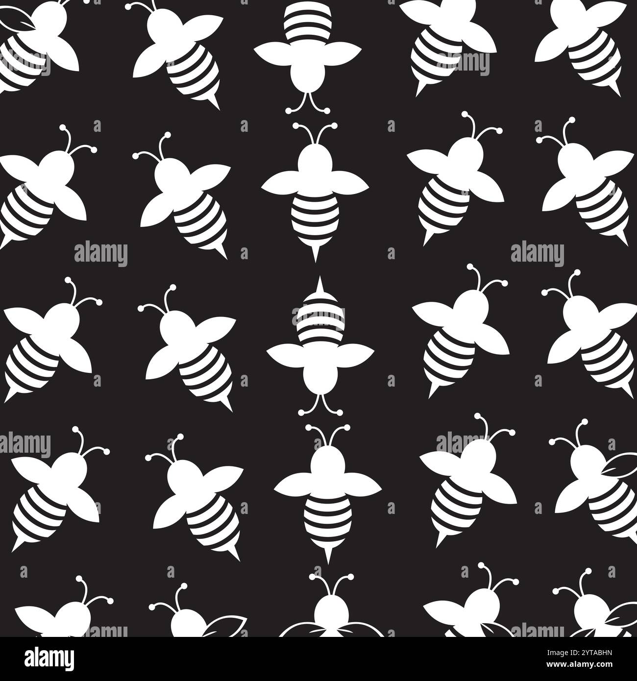 Bee vector background illustration design Stock Vector Image & Art - Alamy