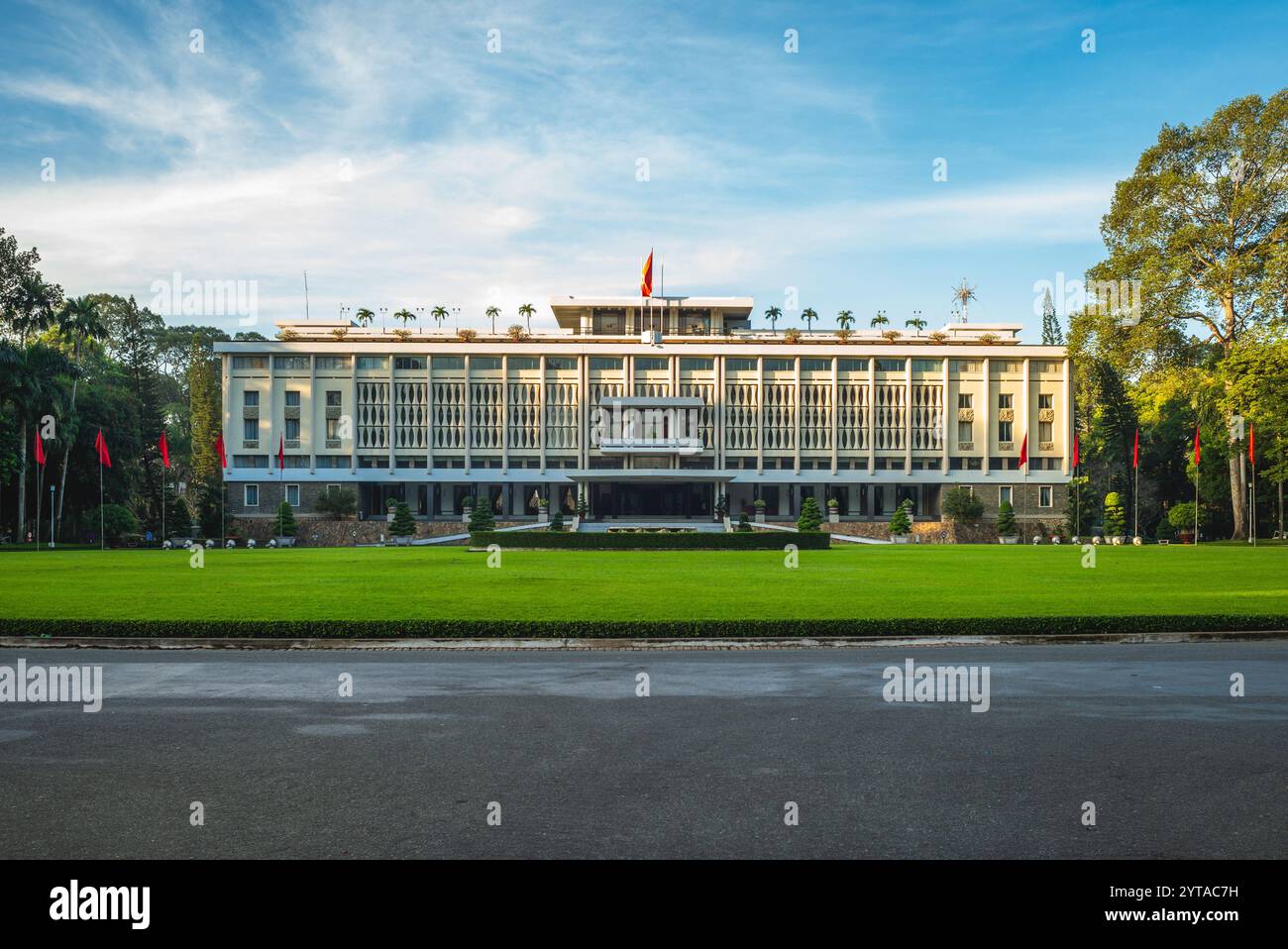 Independence Palace, aka Reunification Convention Hall, located at Ho ...