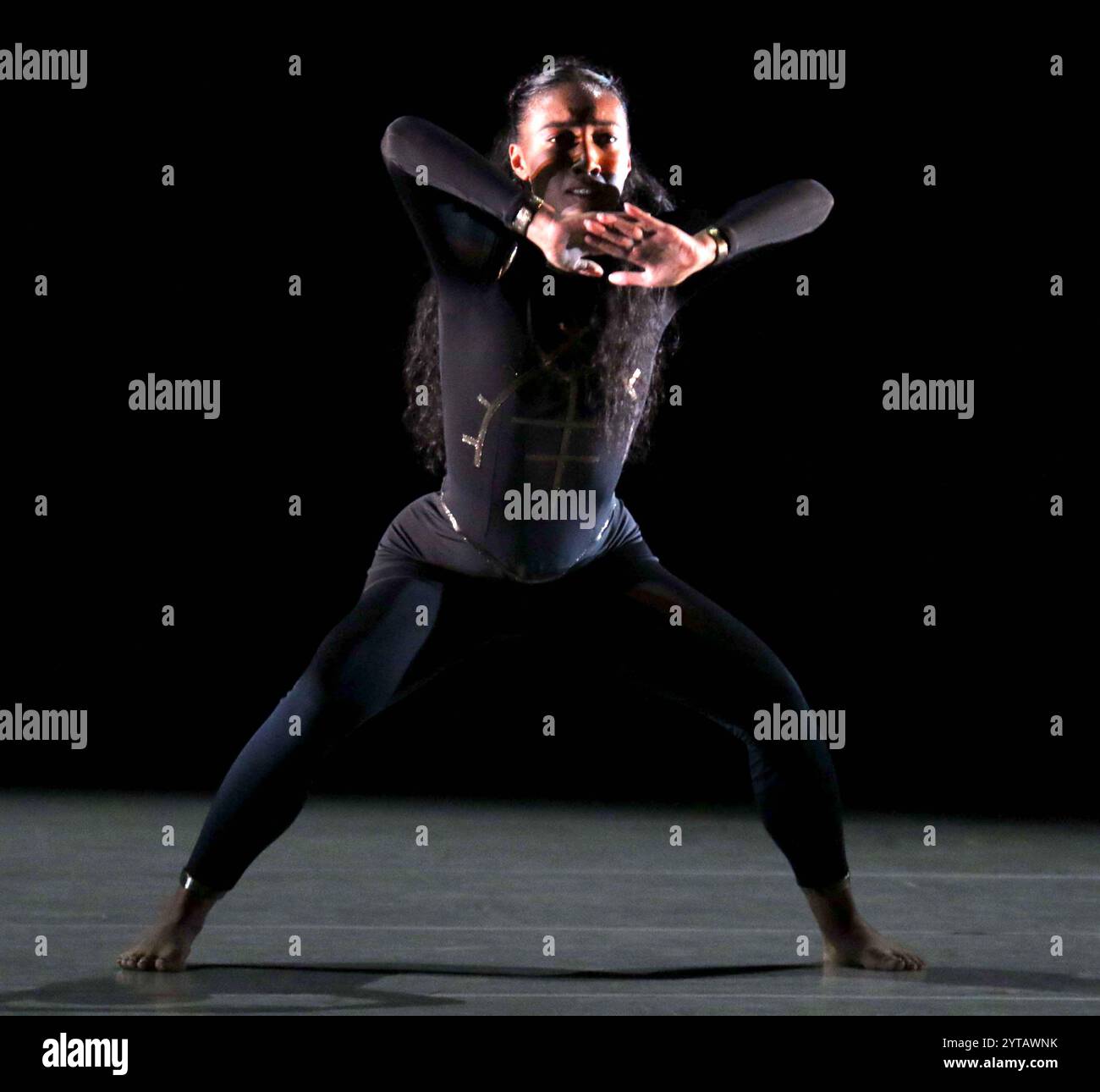 December 6, 2024, New York, New York, USA: Alvin Ailey dancer HANNAH ...