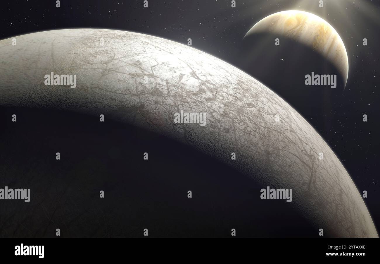 Europa is one of the four Galilean moons of Jupiter, and the second ...