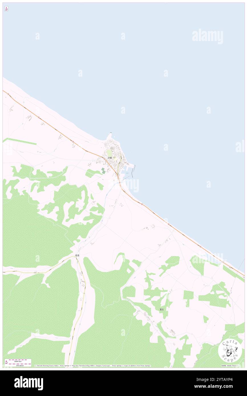 Saruru-kaiuncho, Monbetsu Gun, JP, Japan, Hokkaido, N 44 25' 33'', N ...