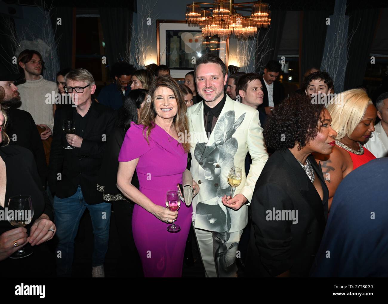 LONDON, ENGLAND: 6th December 2024: Alexandra Jago, Chris Kelsey ...