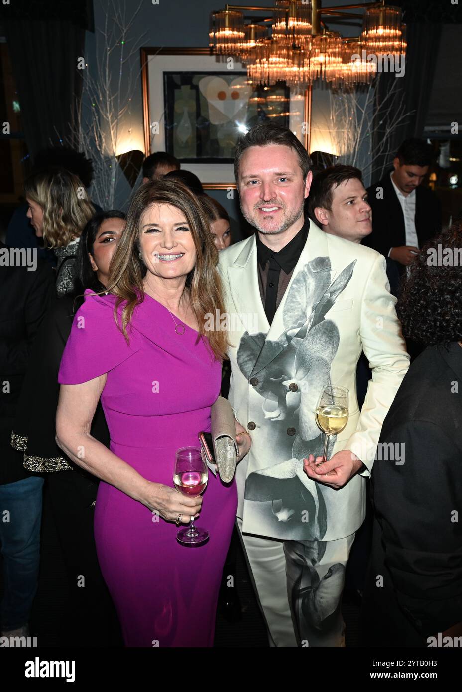 LONDON, ENGLAND: 6th December 2024: Alexandra Jago, Chris Kelsey ...