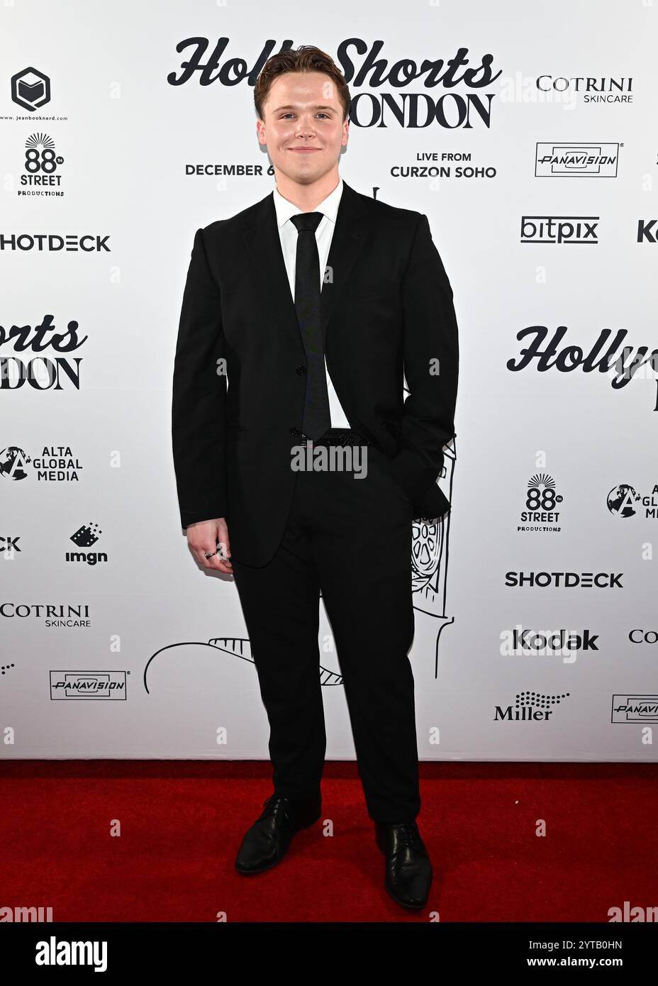 LONDON, ENGLAND: 6th December 2024: Caleb Reese Paul attended the ...