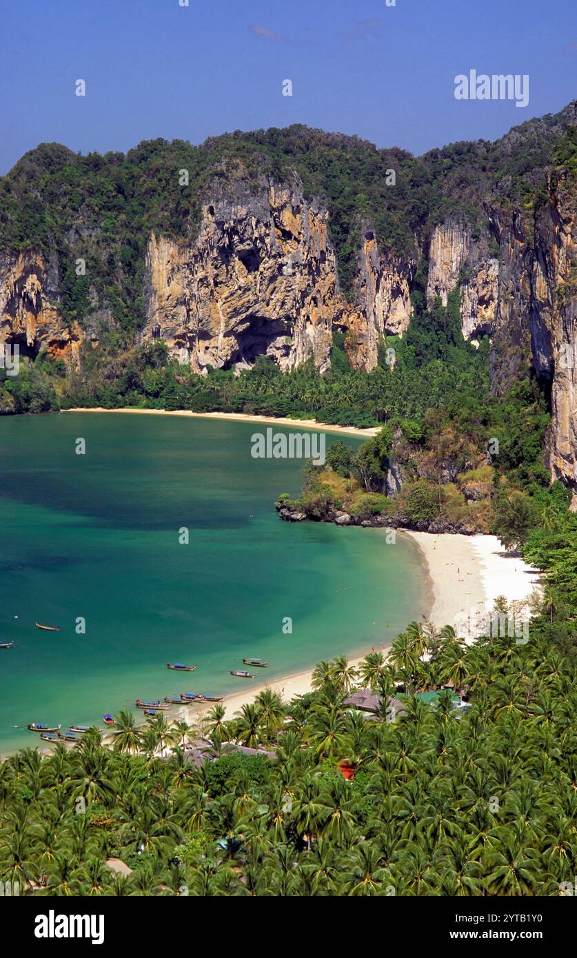 Railay beach, also known as Rai Leh, is a small peninsula between the ...