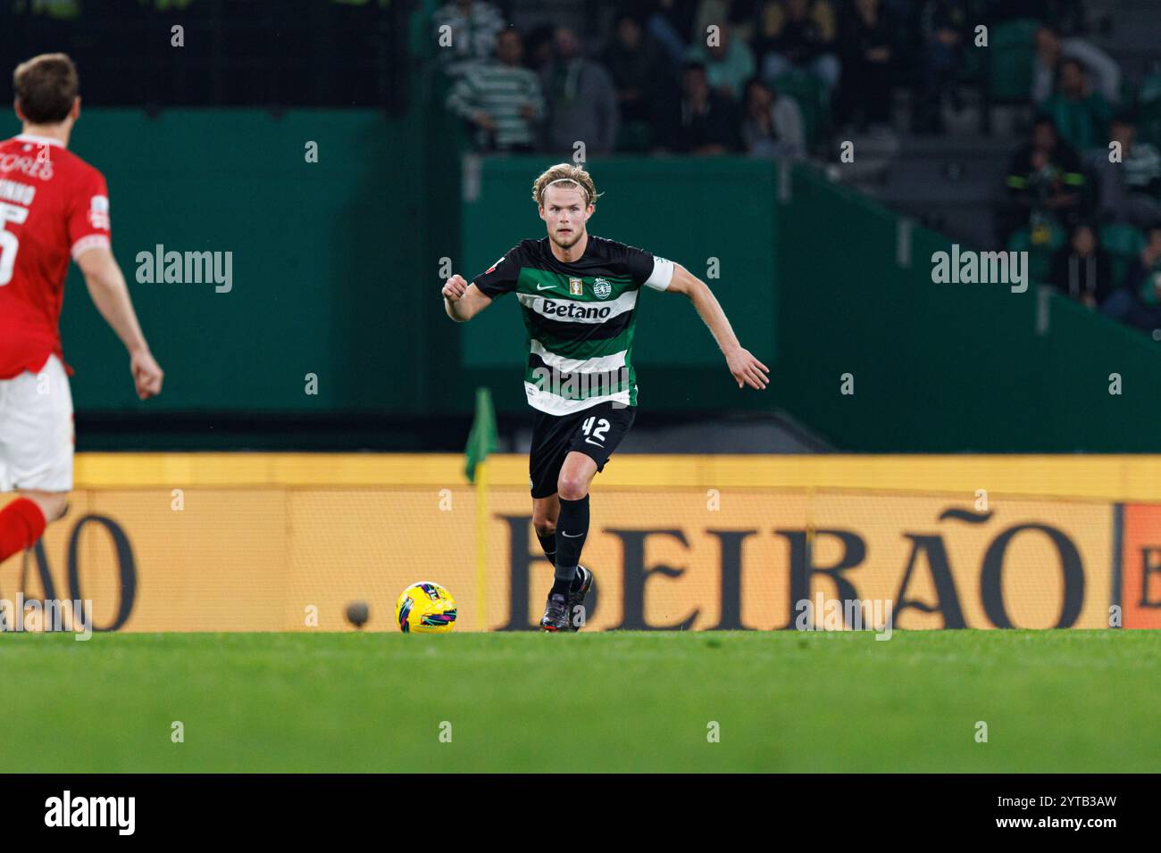 Morten Hjulmand during Liga Portugal game between teams of Sporting CP ...