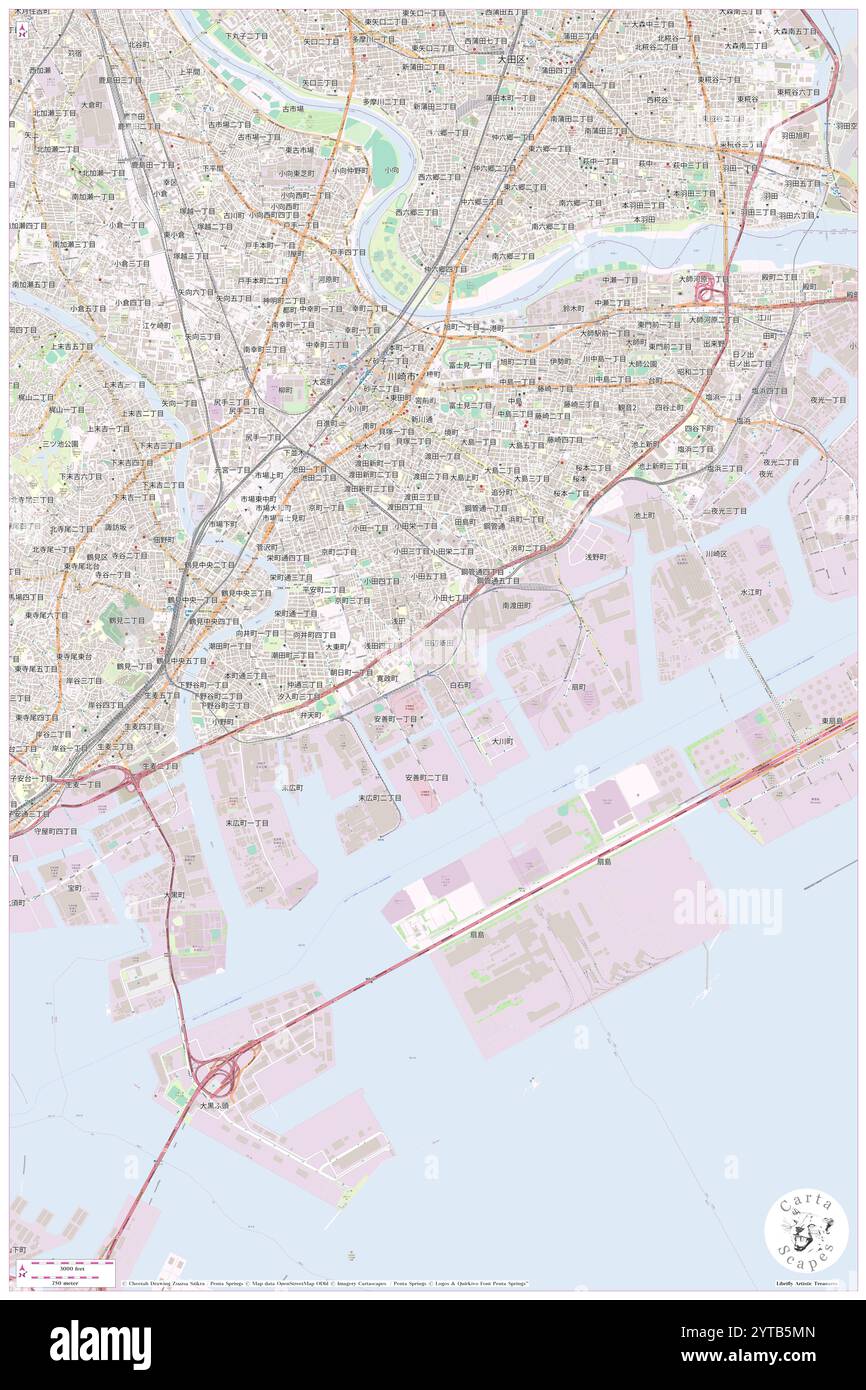 Fuji Denki Kojo, Kawasaki-shi, JP, Japan, Kanagawa, N 35 30' 14'', N ...