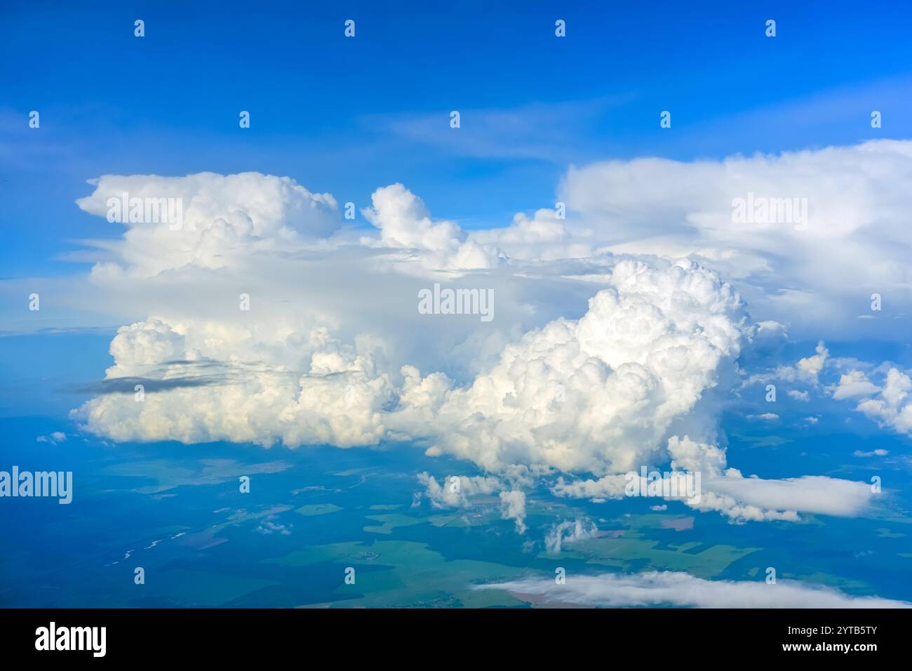 Cumulonimbus storm cloud supercell tornado with hail Stock Photo - Alamy