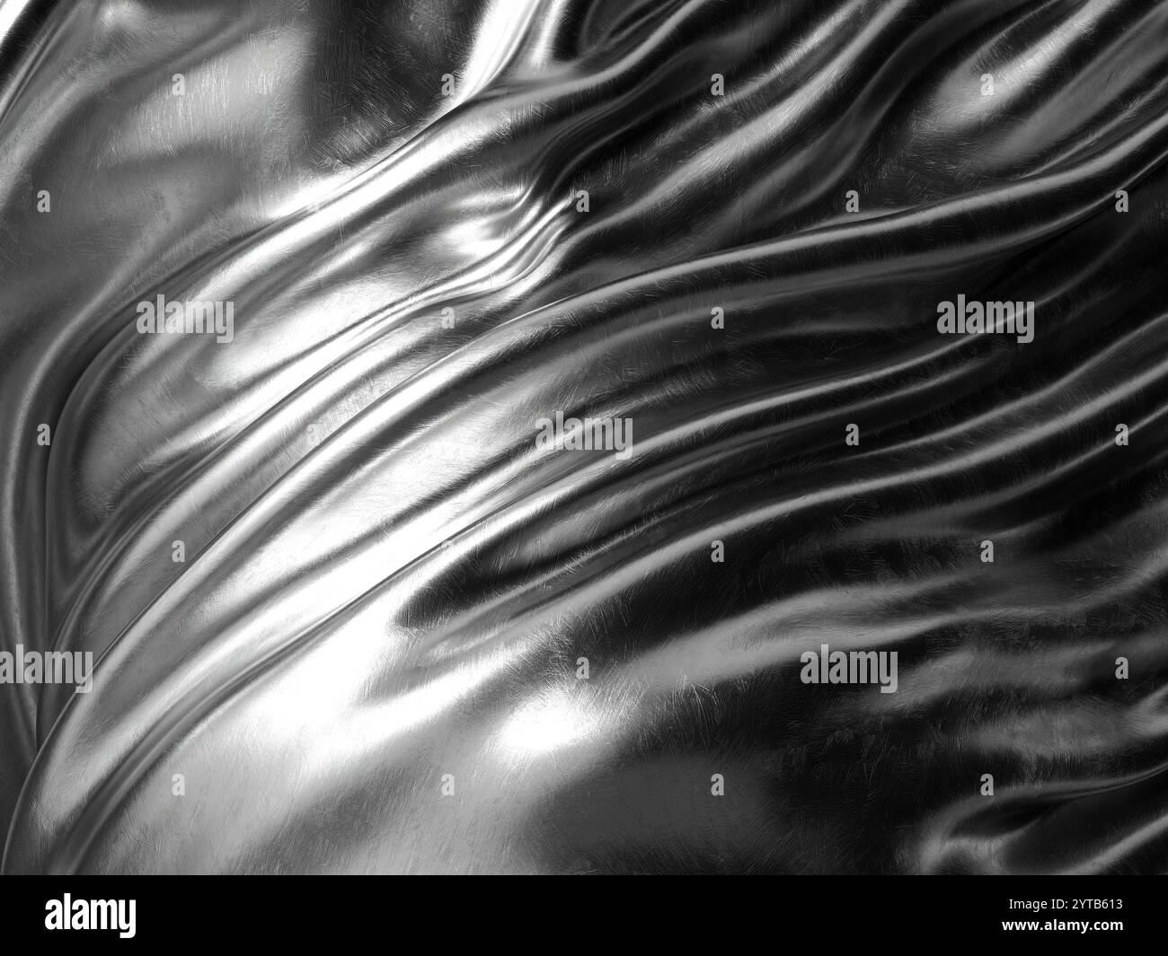 Background formed by wrinkle metal. 3d illustration Stock Photo - Alamy