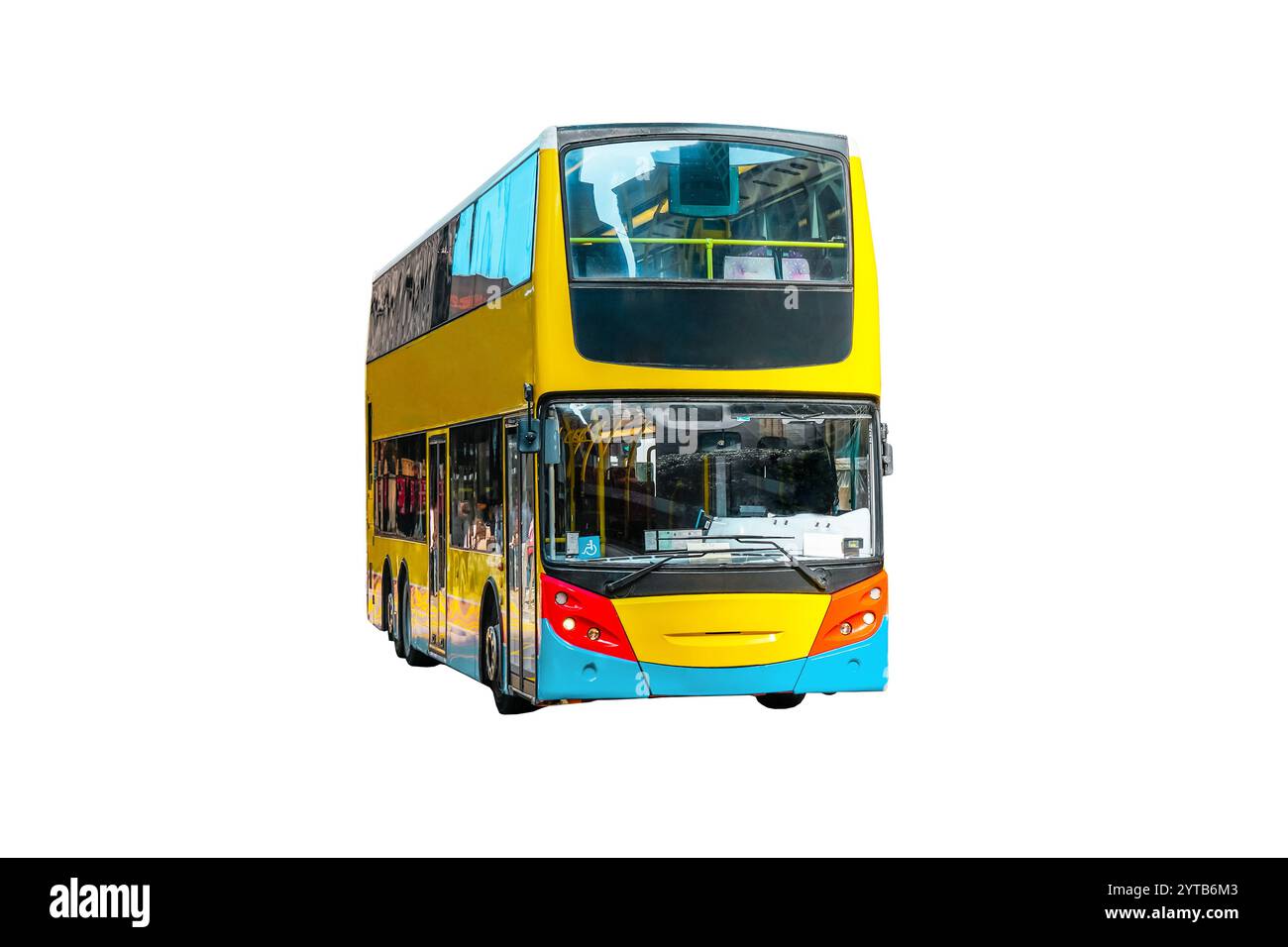 Modern city bus in Cut Out Stock Images & Pictures - Alamy