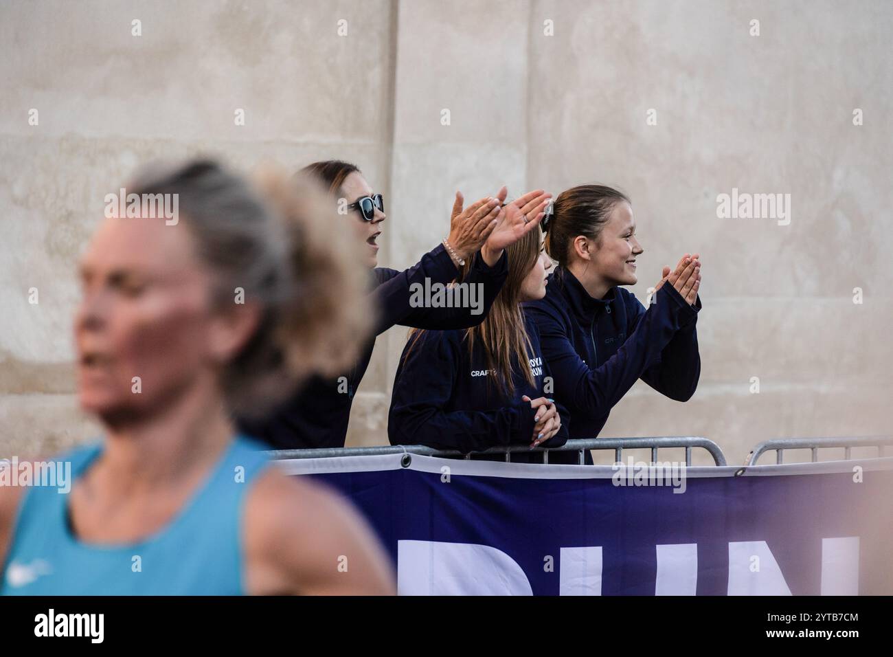 Queen Mary, Princess Isabella and Princess Josephine cheer during the ...