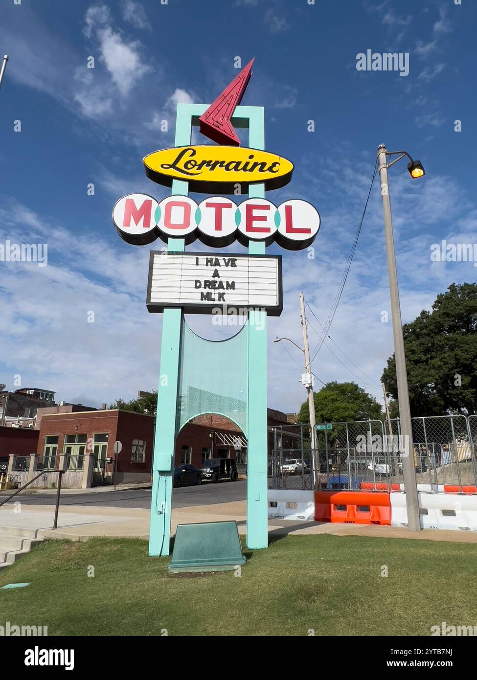 JULY 7, 2023 - MEMPHIS, TN. USA -historic sight of MLK assassination ...