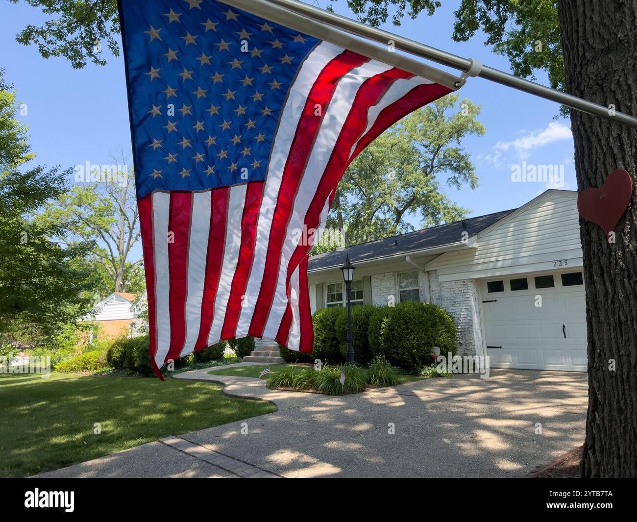 JULY 4, 2023, WEBSTER GROVES, ST. LOUIS, MO., USA - home of famous ...