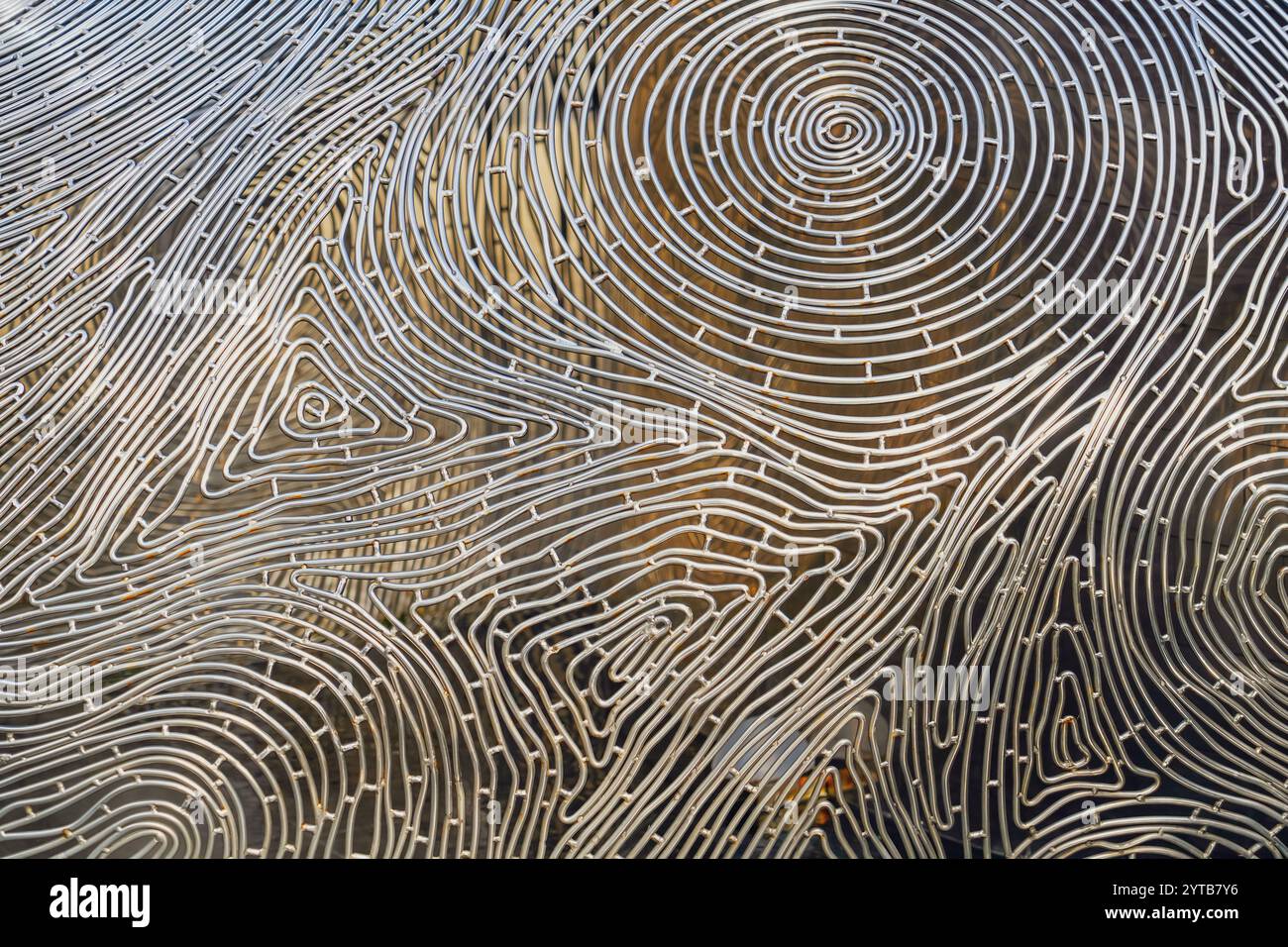 Metal grid 3d illustration hi-res stock photography and images - Alamy