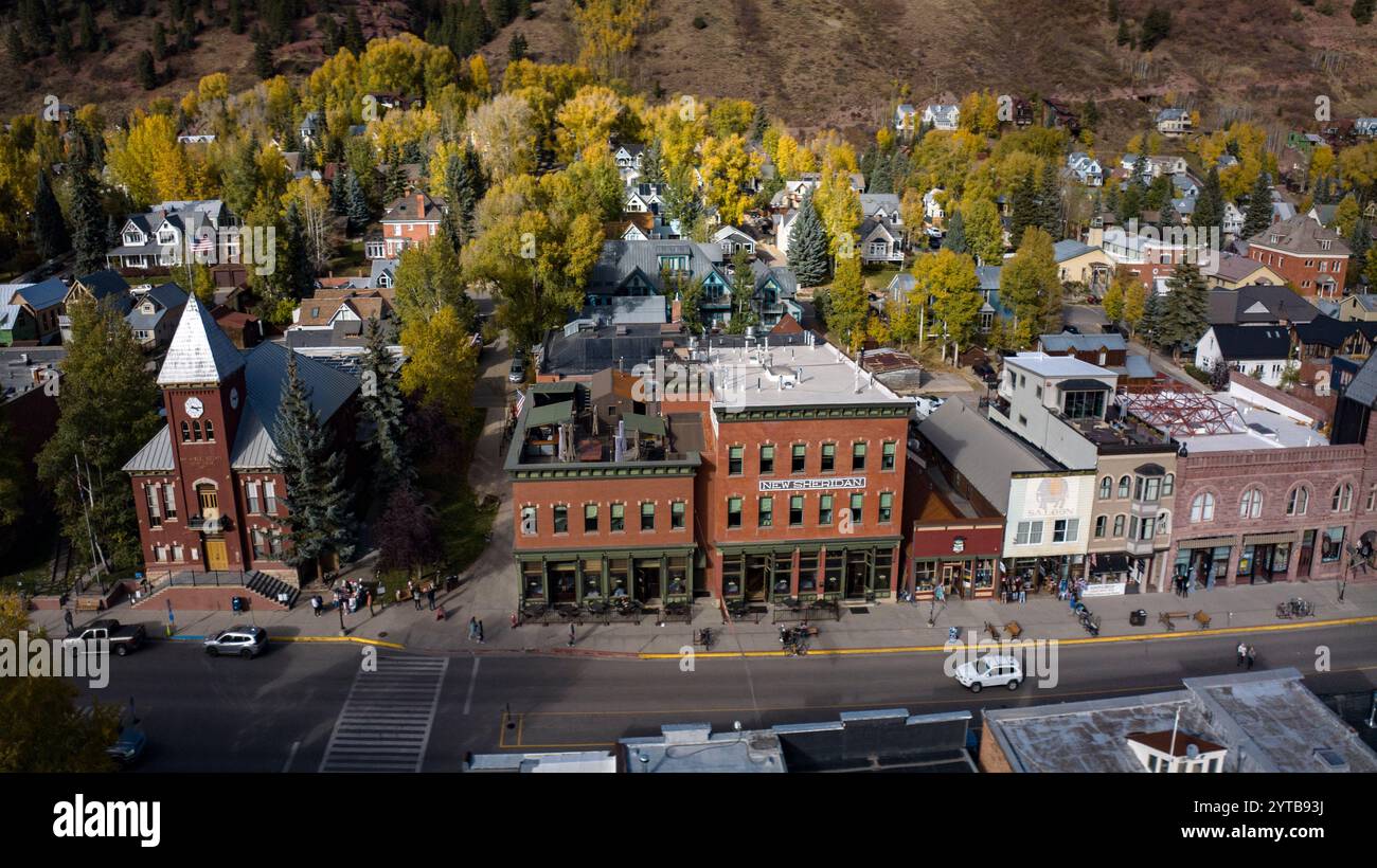 Telluride mountain village san hi-res stock photography and images - Alamy