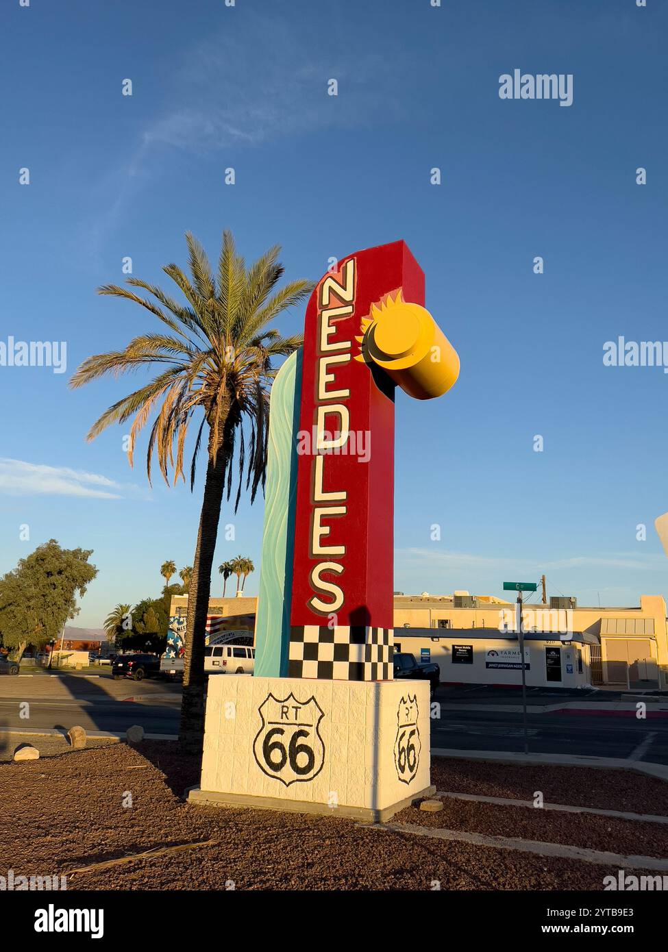 Welcome to Needles California Route 66 Stock Photo - Alamy