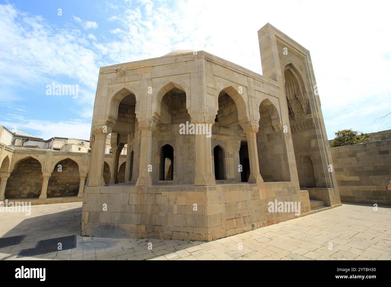 Shirvanshahs Palace is located in Baku, Azerbaijan. Palace of the ...