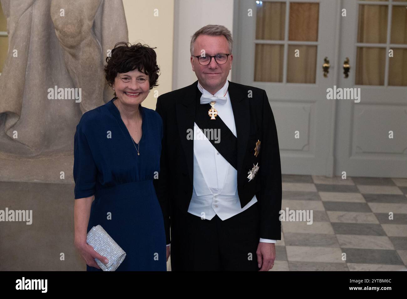 Copenhagen, Denmark. 06th Dec, 2024. Anna Bodskov (L) and Minister for ...