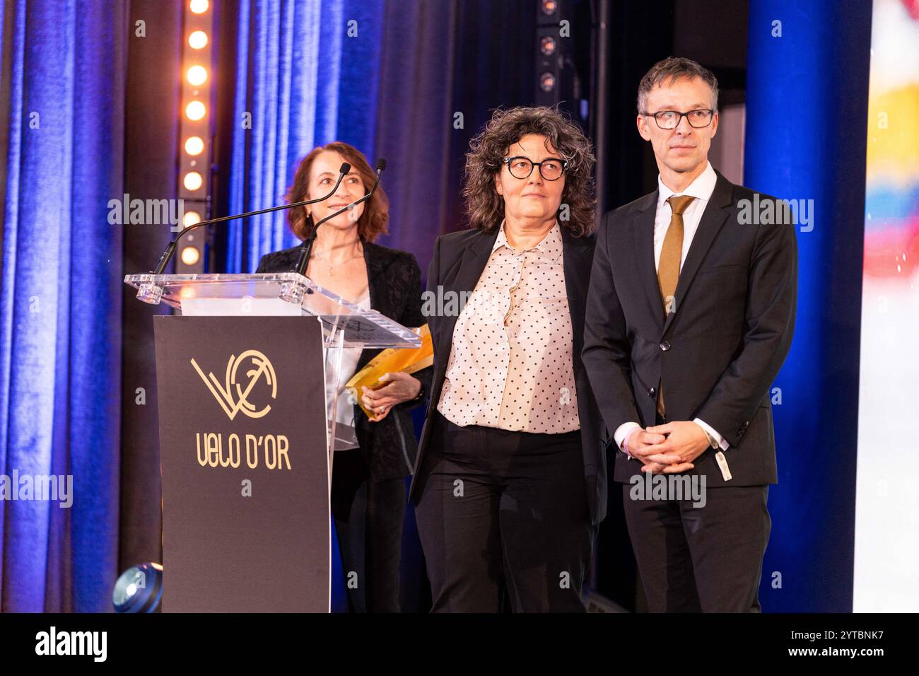 Paris, France. 06th Dec, 2024. Spanish rider Luis Angel Mate (R ...