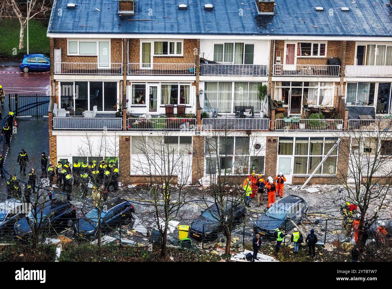 DEN HAAG - An overview from a higher point of the enormous havoc around ...