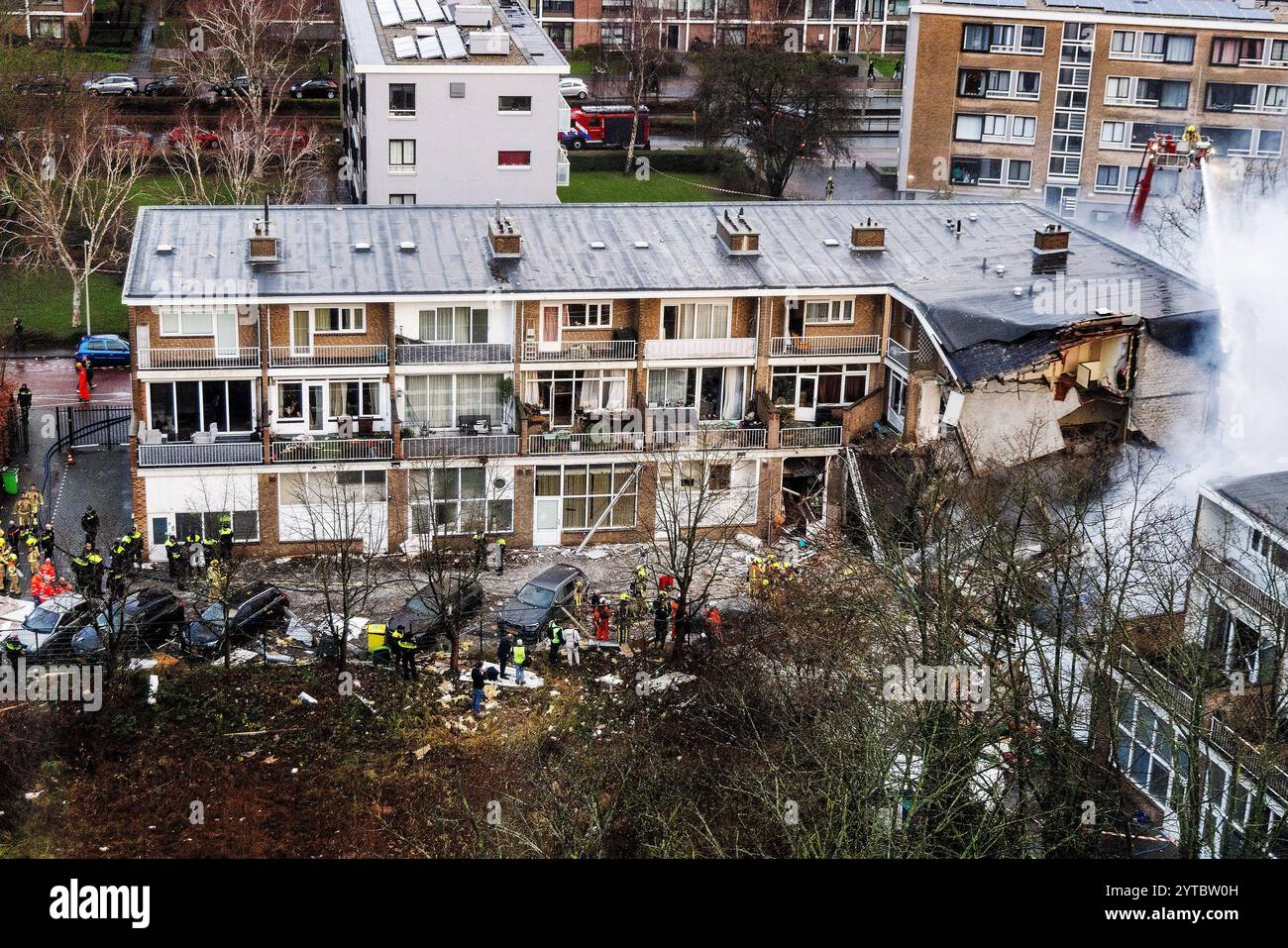 THE HAGUE - An overview from a higher point of the enormous havoc ...