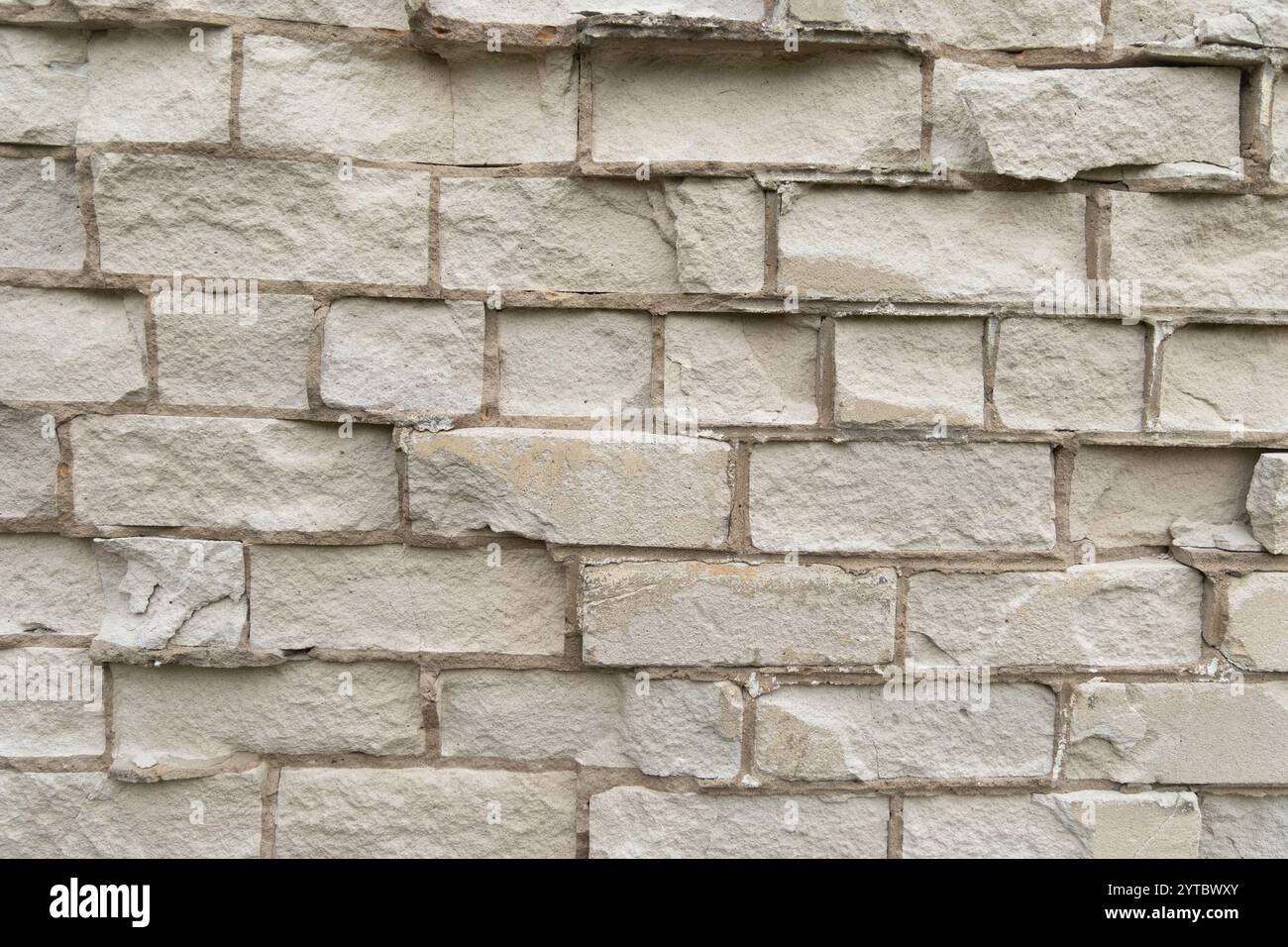 Old, broken brick wall texture. Abandoned, ruined building in Latvia ...