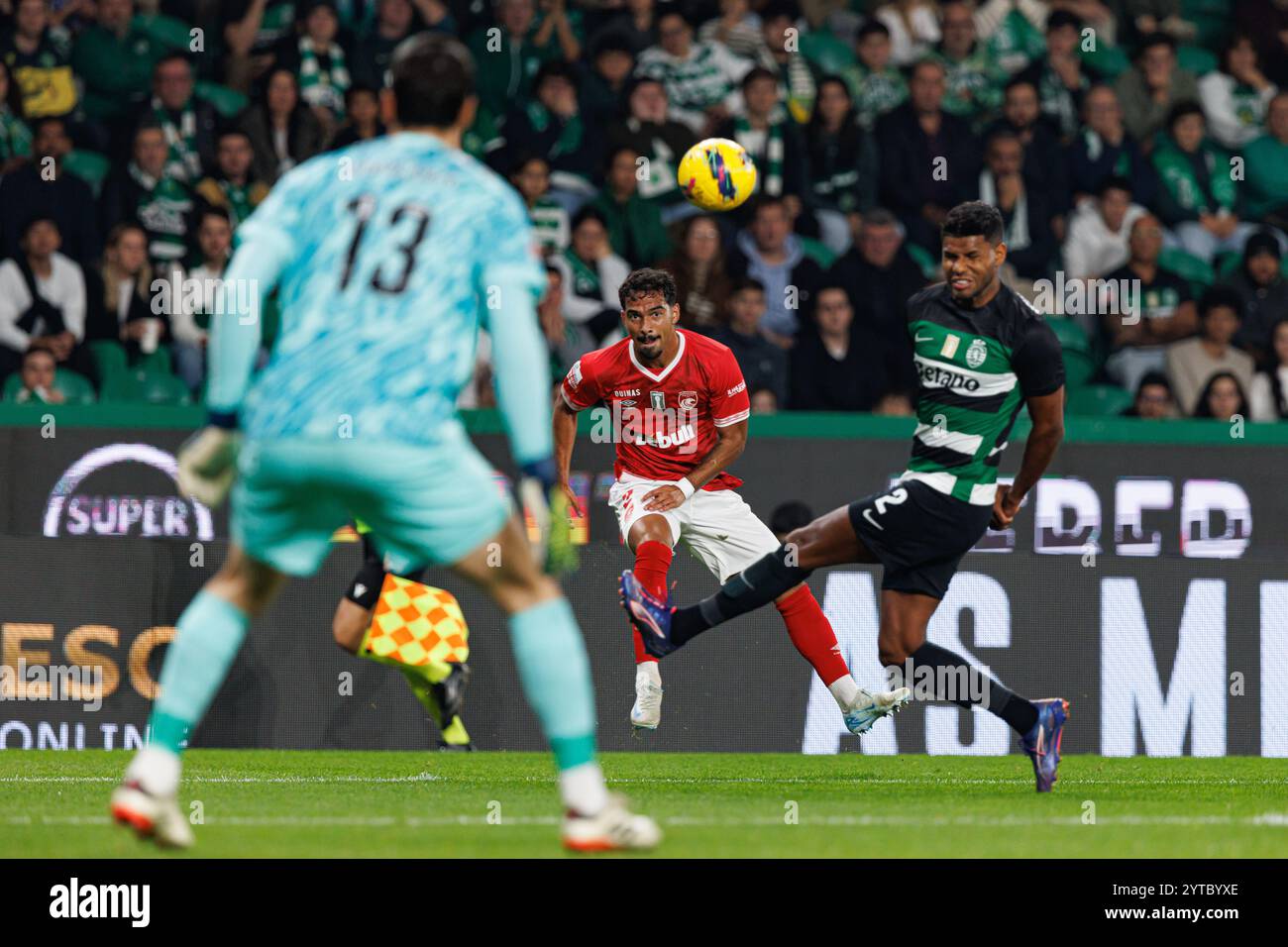 Daniel Calila, Matheus Reis during Liga Portugal game between teams of ...