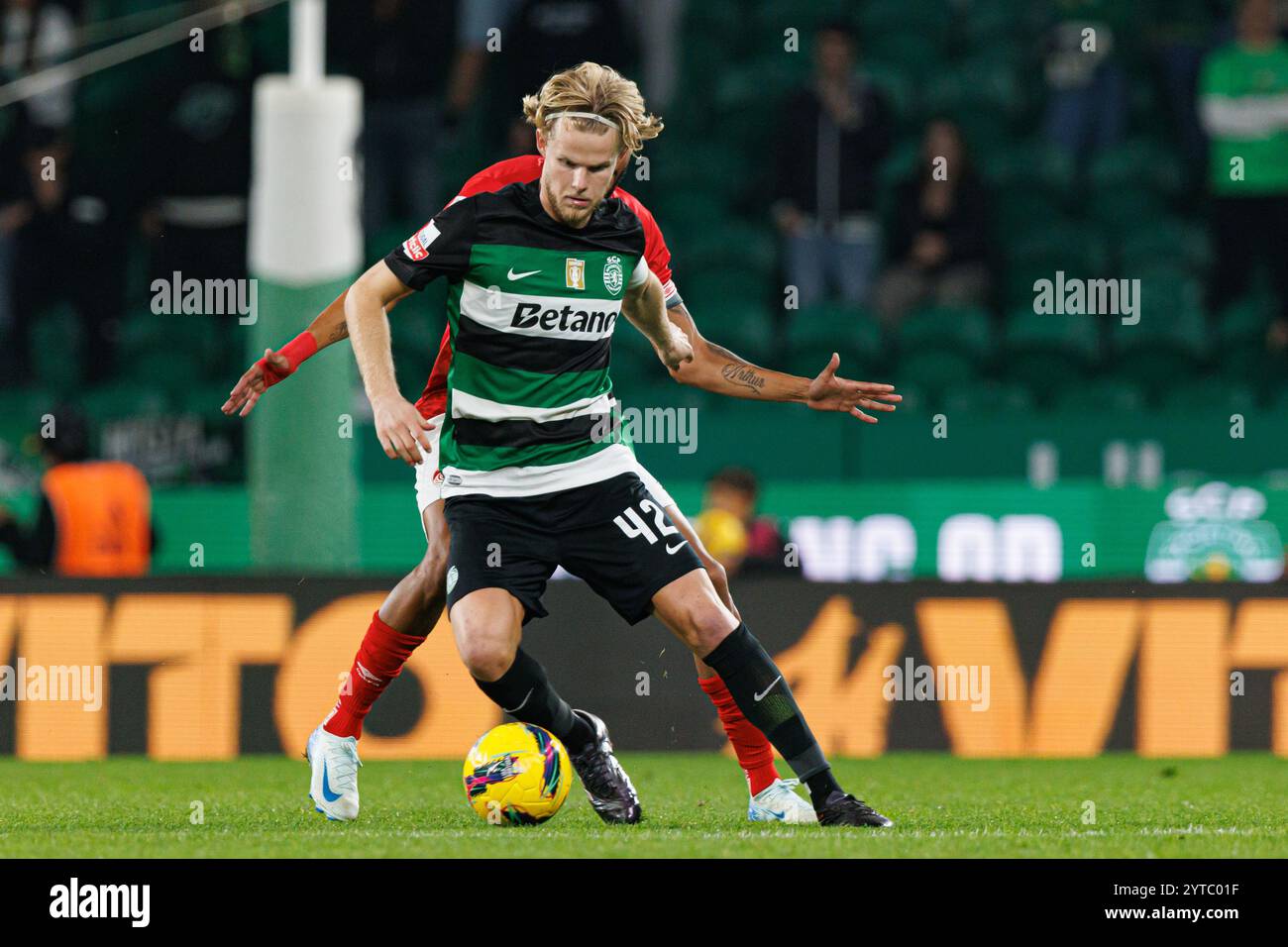 Morten Hjulmand during Liga Portugal game between teams of Sporting CP ...