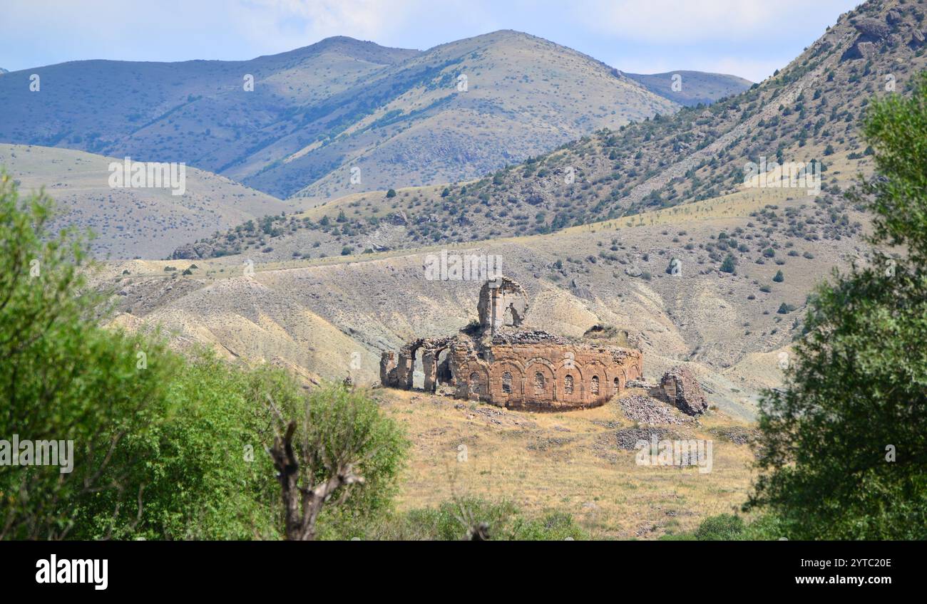 Bana Cathedral, located in Penek, Erzurum, Turkey, is a Georgian ...
