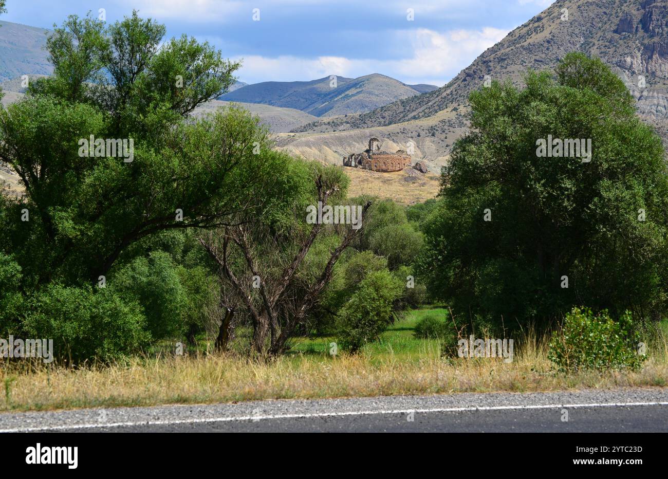 Bana Cathedral, located in Penek, Erzurum, Turkey, is a Georgian ...
