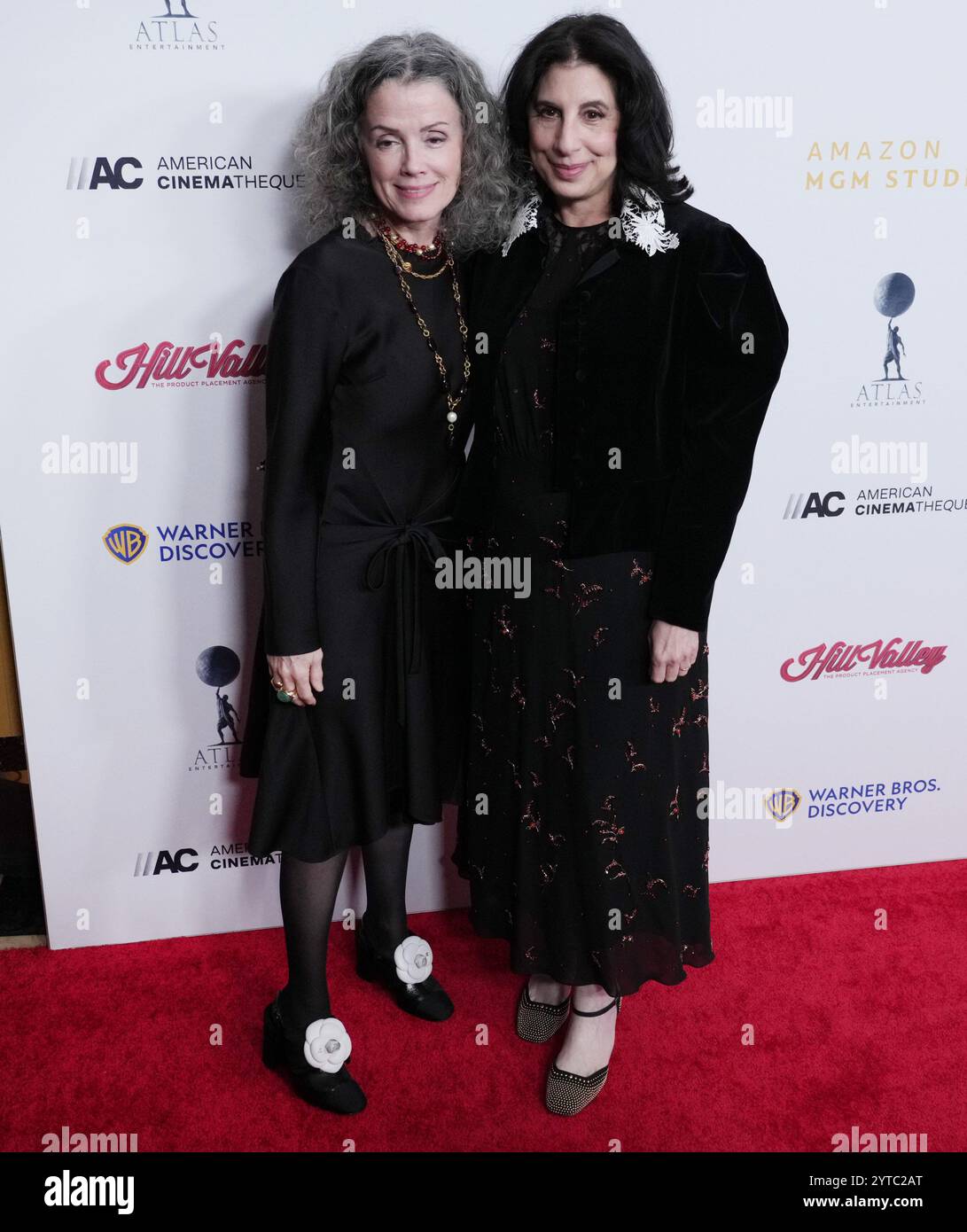 Los Angeles, USA. 05th Dec, 2024. (L-R) Courtenay Valenti and Sue Kroll ...