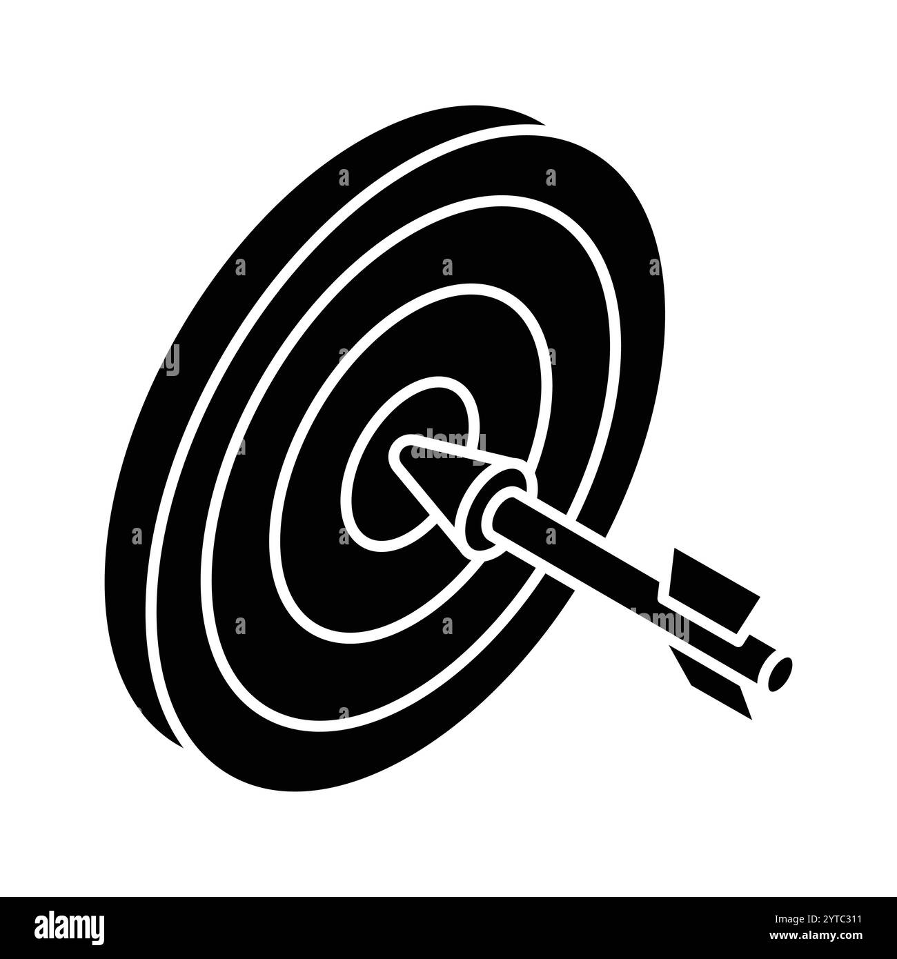 Have a look at this visually perfect icon of dartboard, target, aim ...