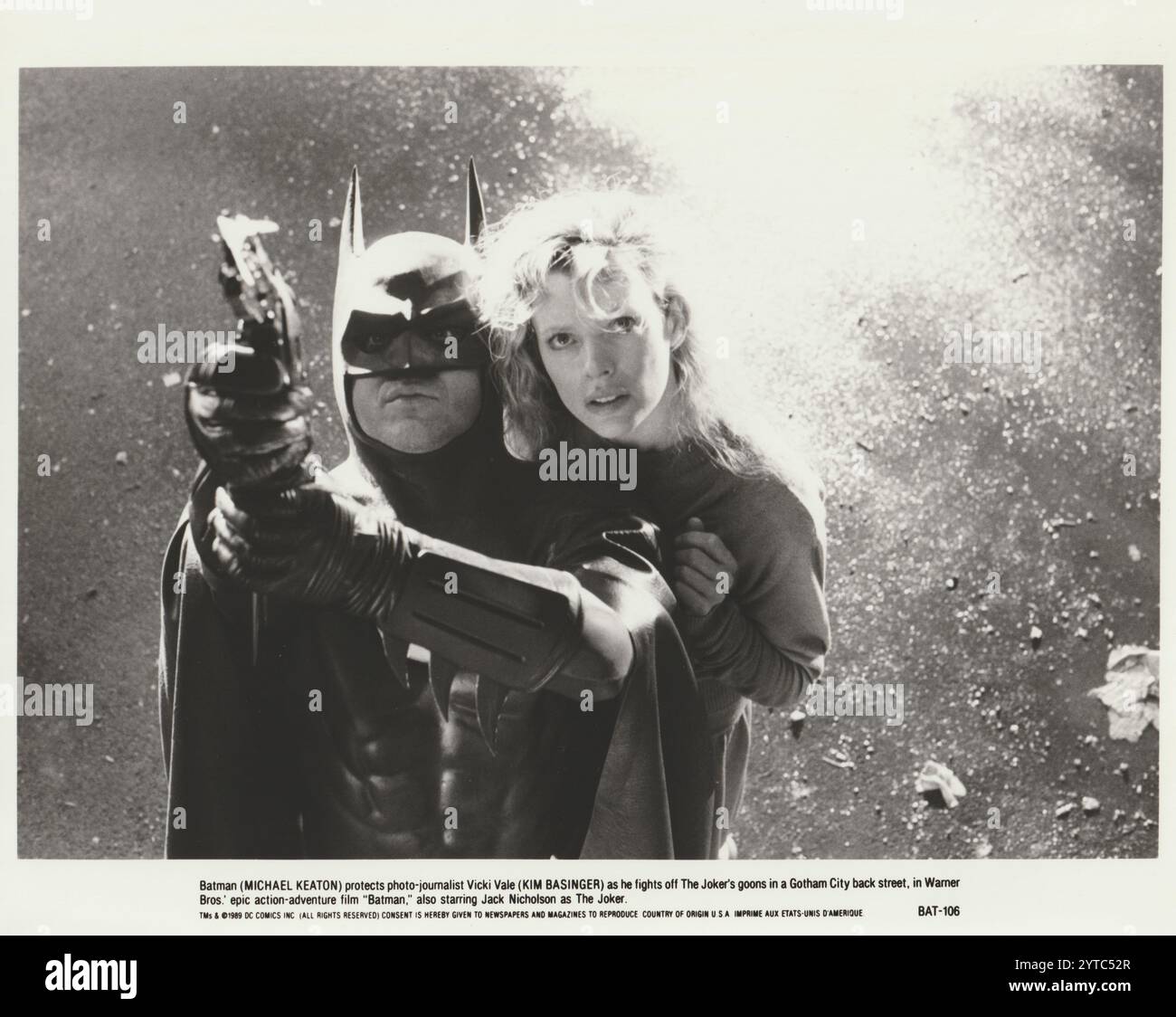 Batman Logo (Warner Bros., 1989). Starring Michael Keaton, Jack ...