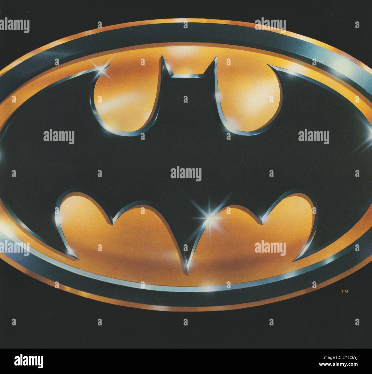 Batman Logo (Warner Bros., 1989). Starring Michael Keaton, Jack ...