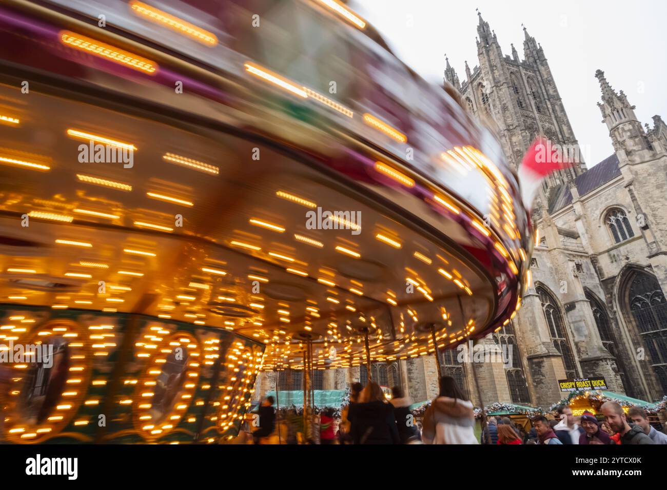 Canterbury cathedral christmas market hi-res stock photography and ...