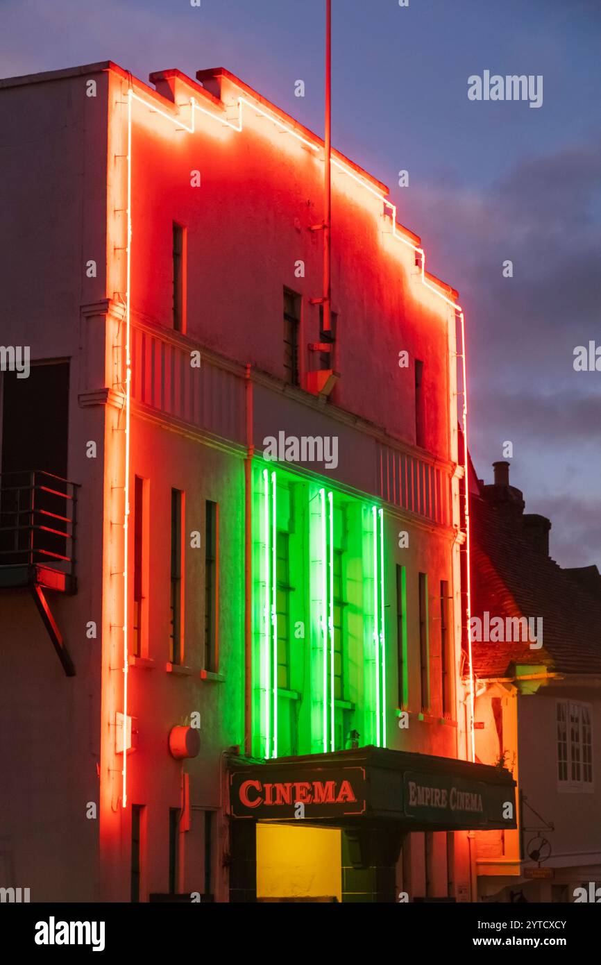 England, Kent, Sandwich, The Historic Art Deco Empire Cinema ...
