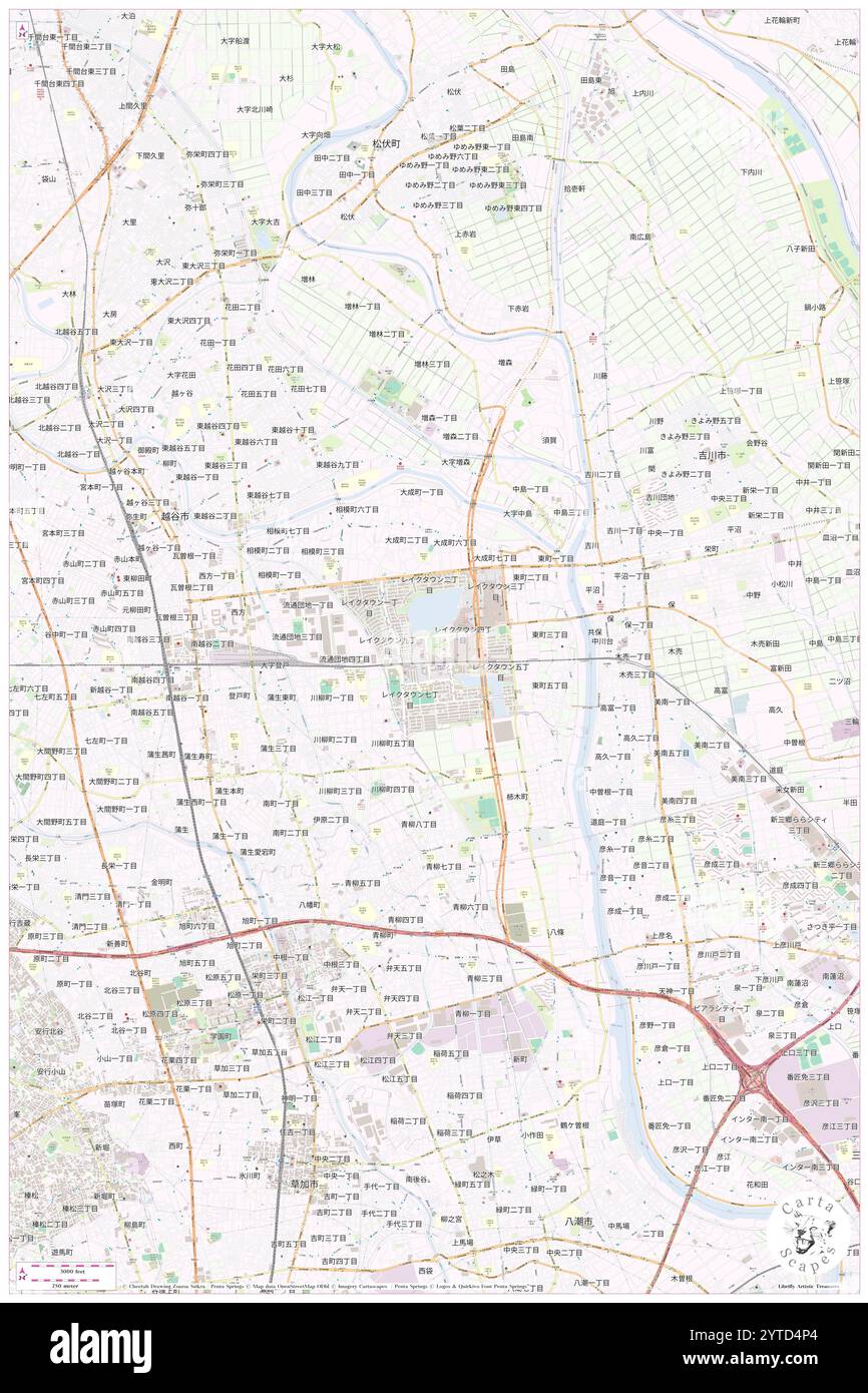 Map of laketown hi-res stock photography and images - Alamy