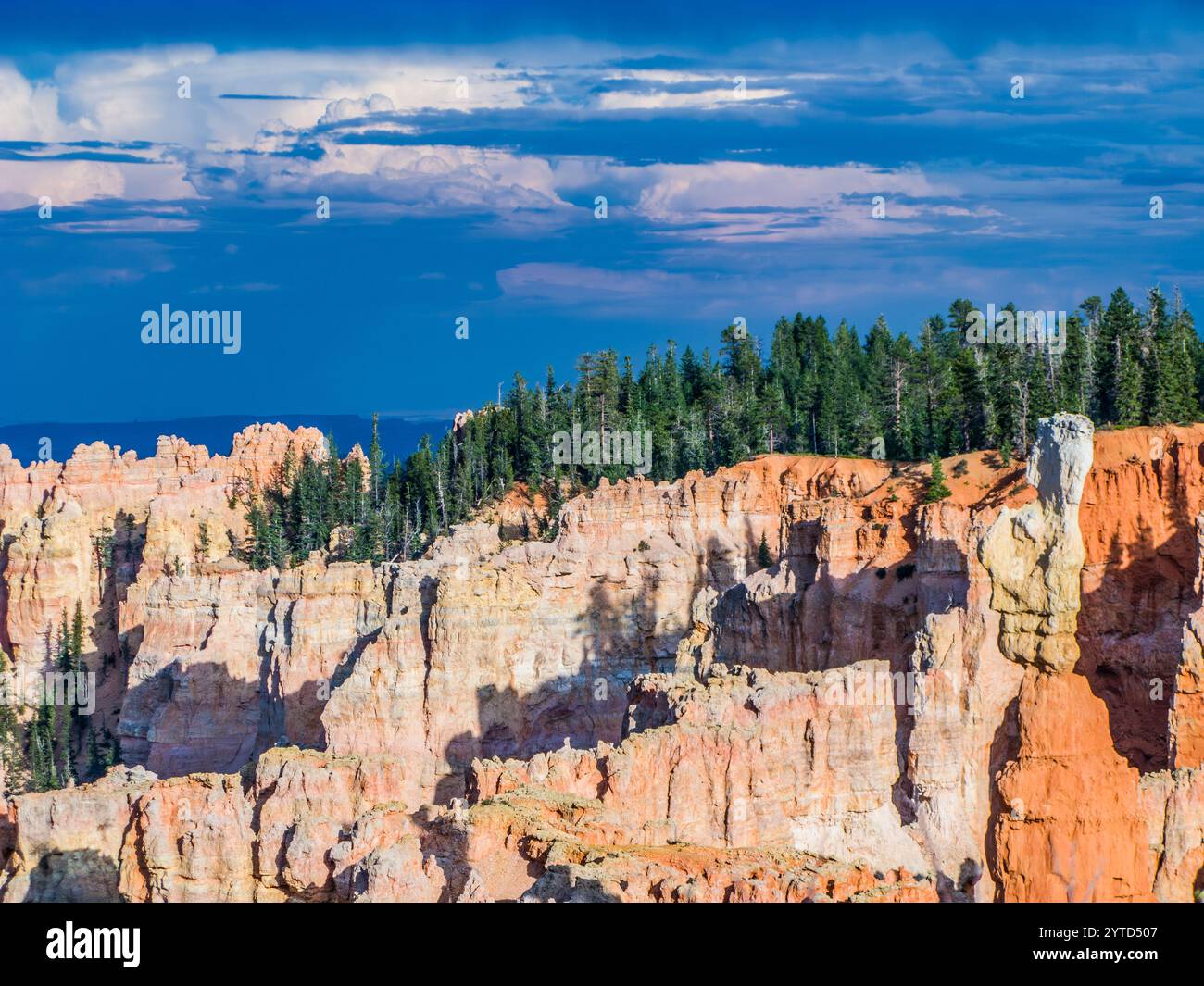 beautiful landscape in Bryce Canyon with magnificent Stone formation ...