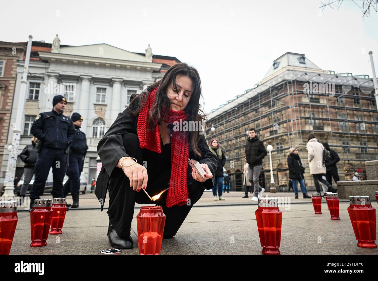 Zagreb, Croatia. 07th Dec, 2024. A SILENT MASS by Arijana Lekic Fridrih ...