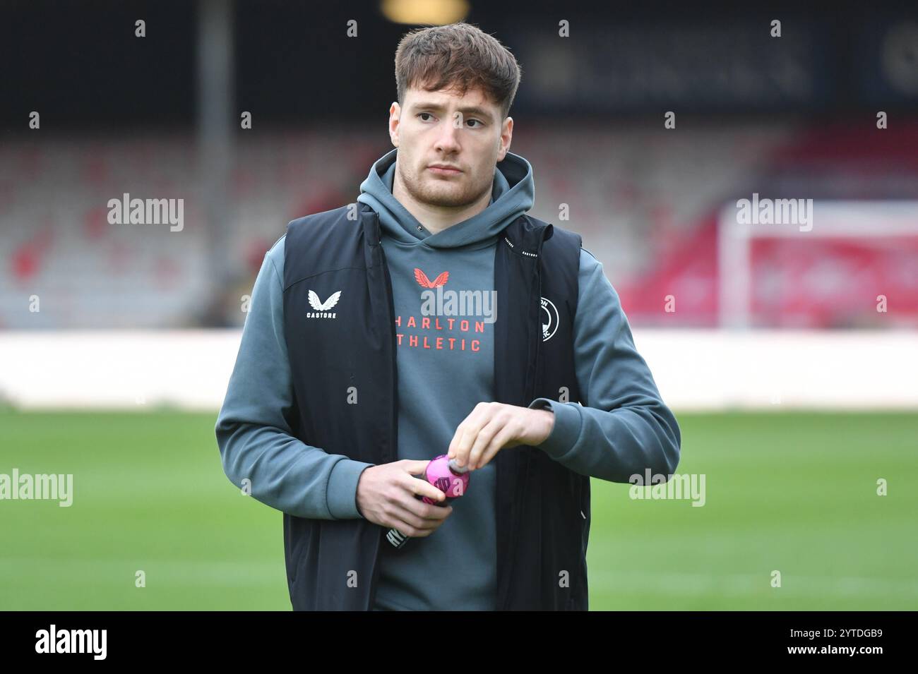 Lincoln, England. 7th Dec 2024. Josh Edwards before the Sky Bet EFL League One fixture between ...