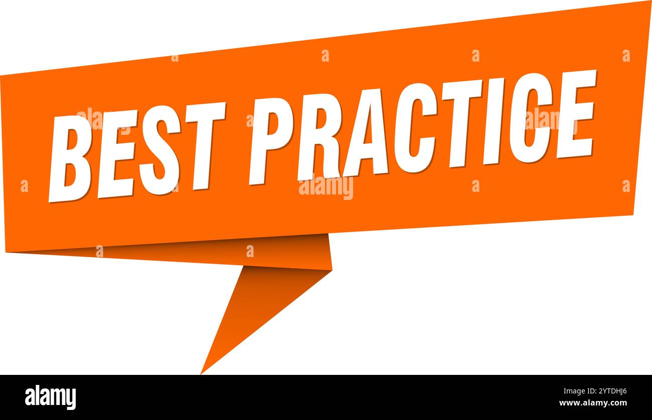 best practice banner. best practice speech bubble, label, sticker ...
