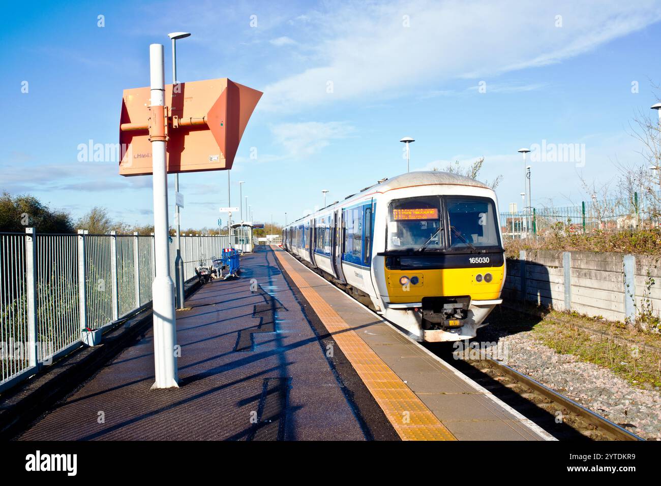 Aylesbury Vale Parkway Railway Station, Buckinghamshire, England Stock ...