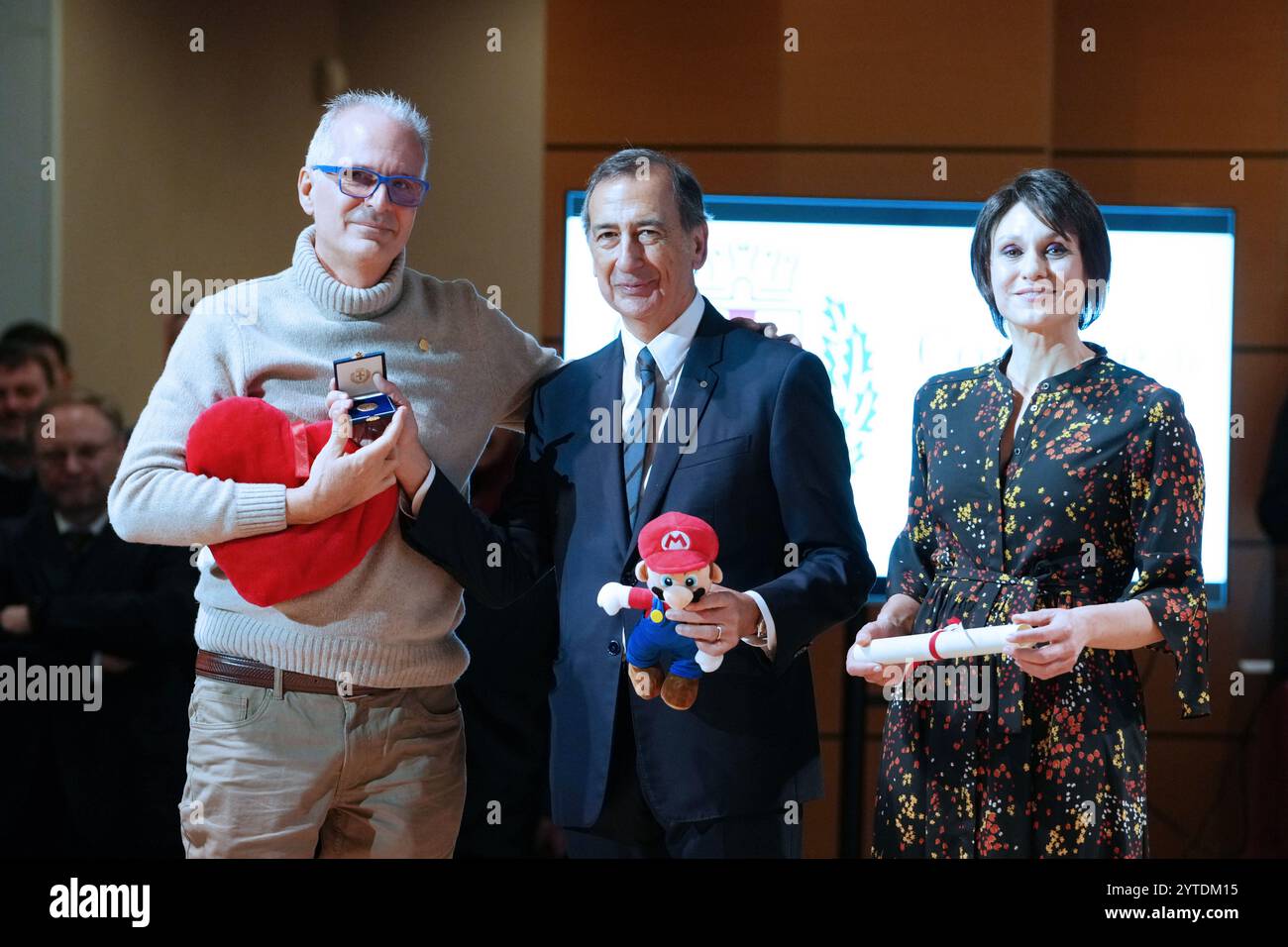 Milano, Italia. 07th Dec, 2024. Mario Vincenzo Donadio during the ...
