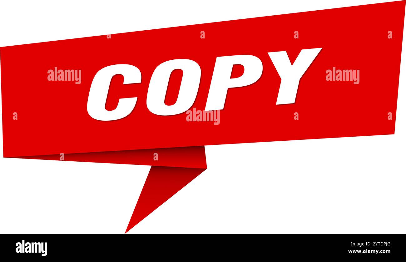 copy banner. copy speech bubble, label, sticker, ribbon, sign template ...