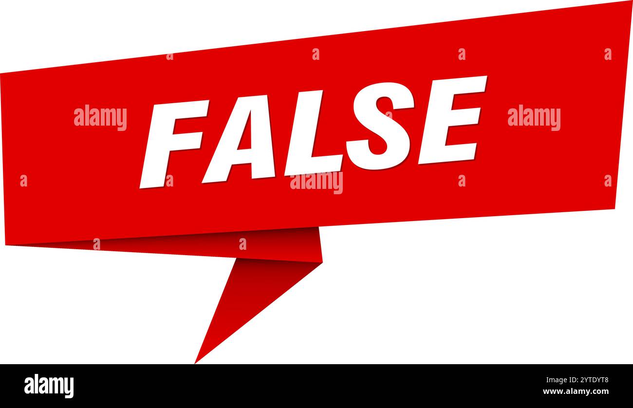false banner. false speech bubble, label, sticker, ribbon, sign ...