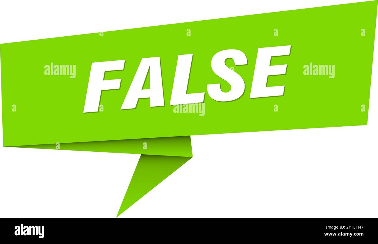 false banner. false speech bubble, label, sticker, ribbon, sign ...