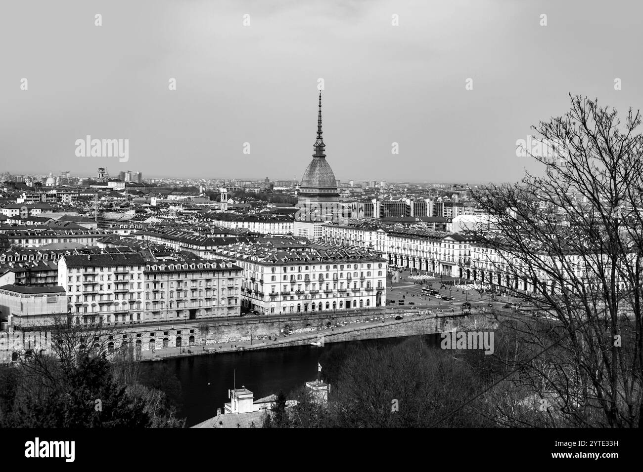 Historic palace of turin Black and White Stock Photos & Images - Alamy