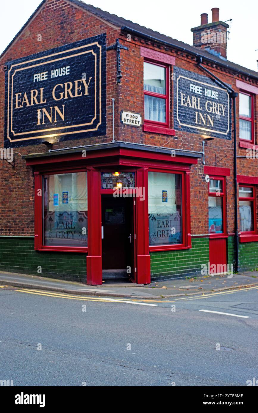 The Earl Grey Inn, Leek, Staffordshire, England Stock Photo - Alamy