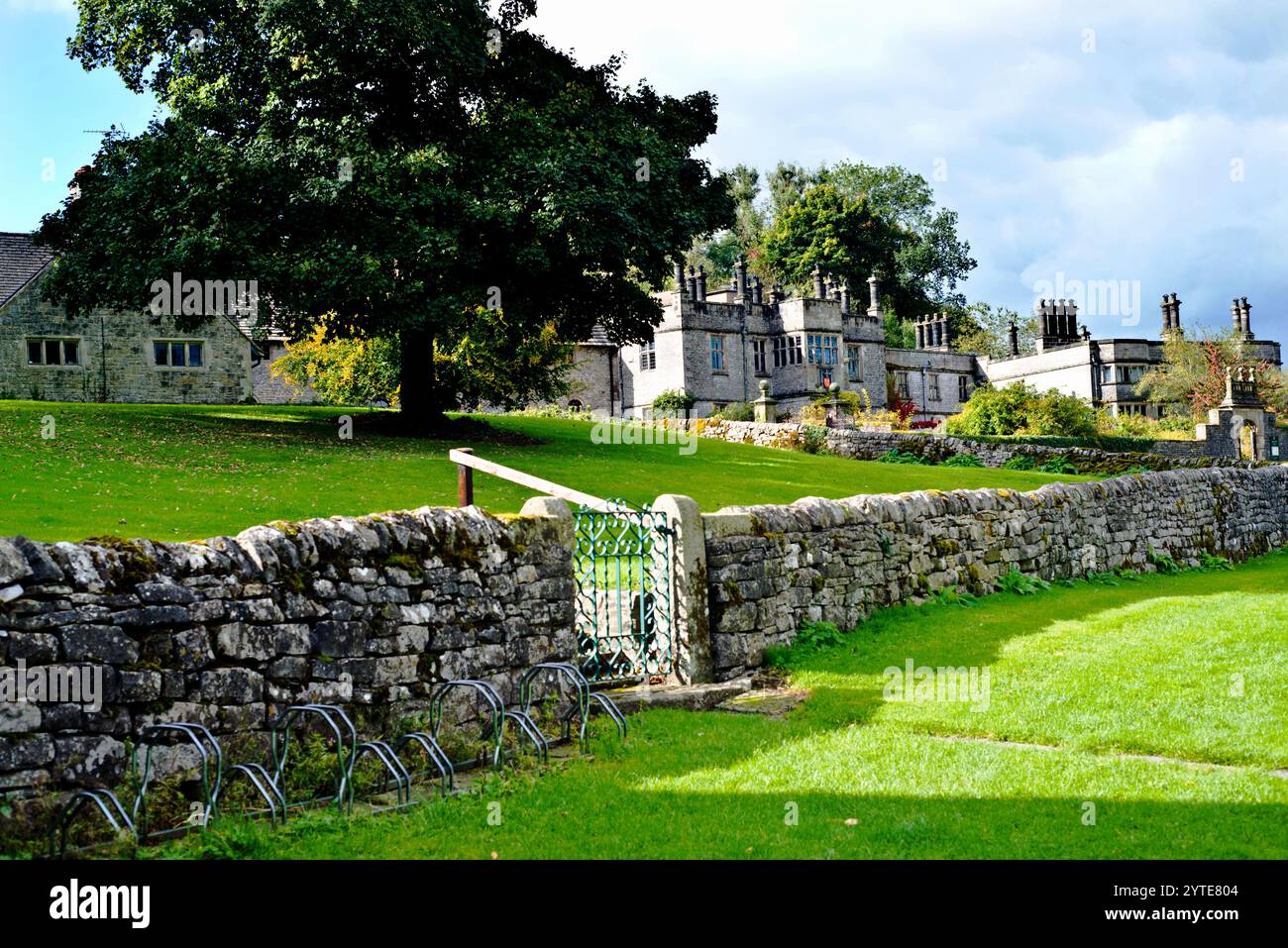Tissington Hall, Tissington, Derbyshire, England Stock Photo - Alamy
