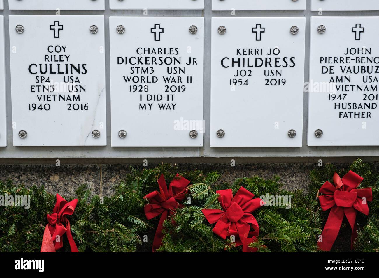 Arlington National Cemetery, Virginia, USA. Columbarium, Court Number 9 ...